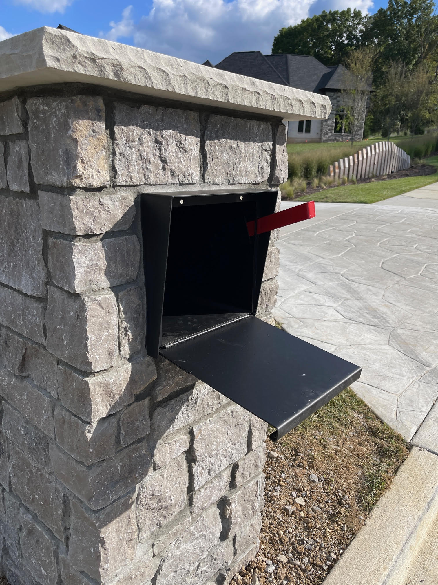 Modern Brick Mailbox Designs