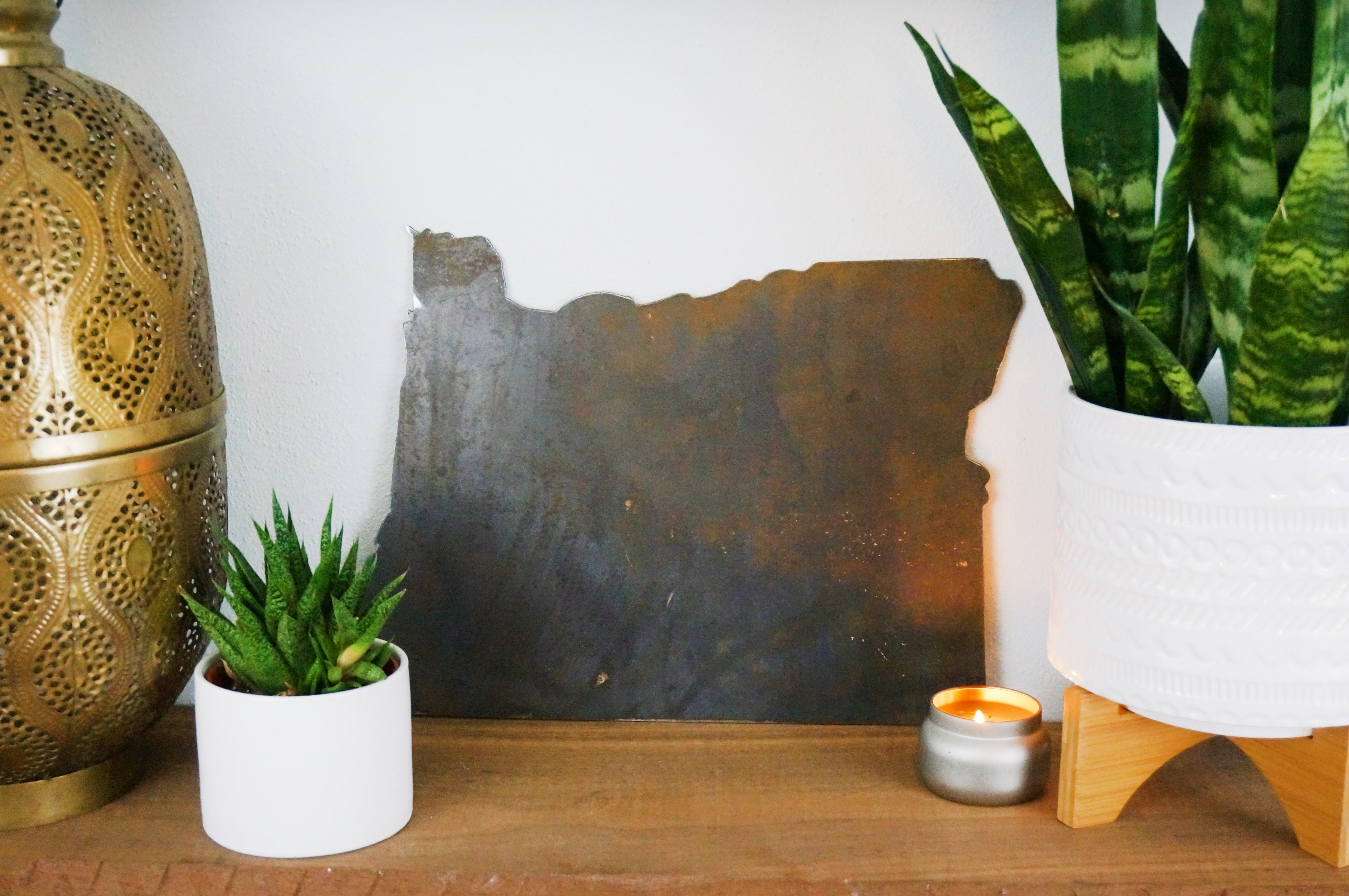 State Sign - Metal Wall Art | Alpinemetaldesign